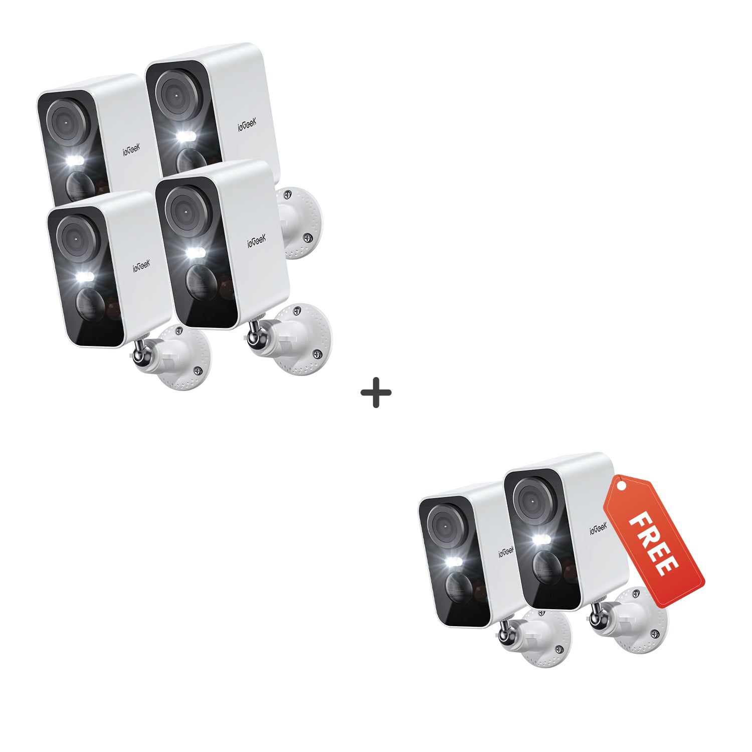 ieGeek ZS-GX3S - Wireless Battery Powered Security Camera with ...