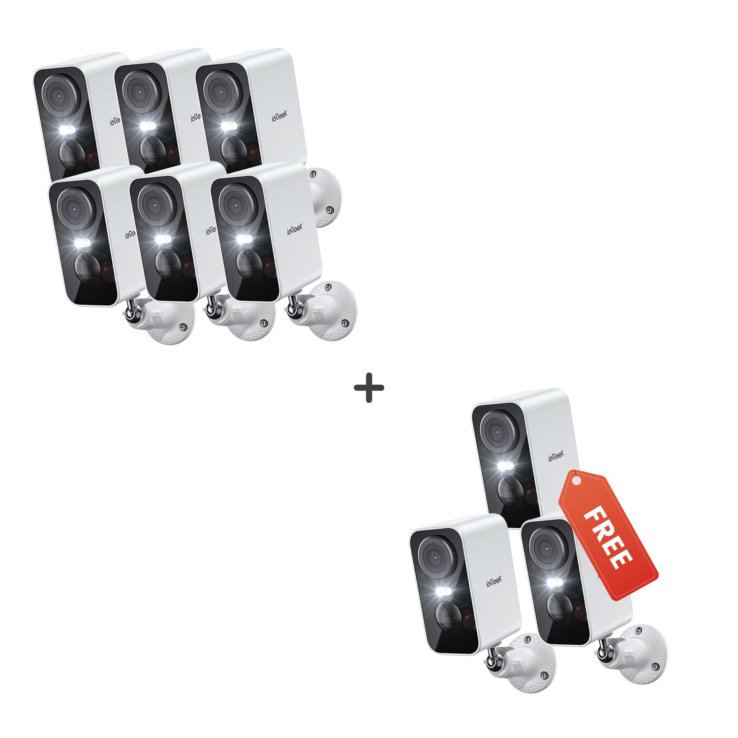 ieGeek ZS-GX3S - Wireless Battery Powered Security Camera with ...