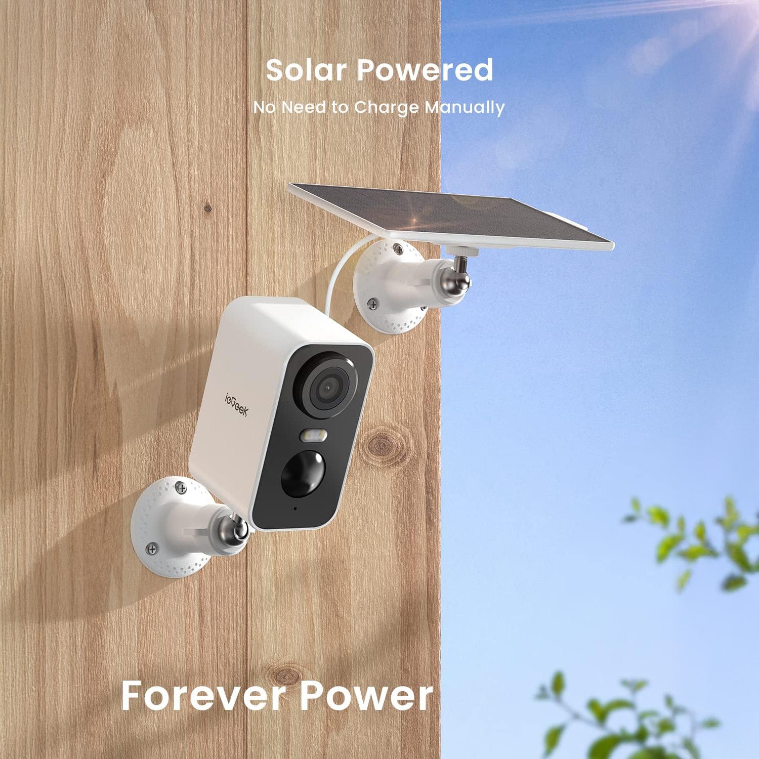 S2 Battery Security Camera | 2K Magnetic, Wire-Free Outdoor – ieGeek-UK