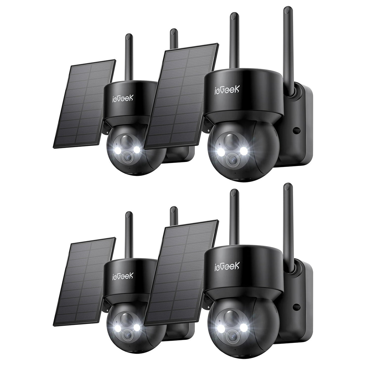 ieGeek DQ201 - 3MP Outdoor Wireless Security Cameras with Battery ...